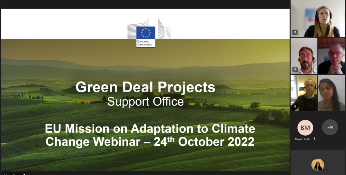 Webinar ‘Mission on Adaptation to Climate Change’ – ARSINOE Project